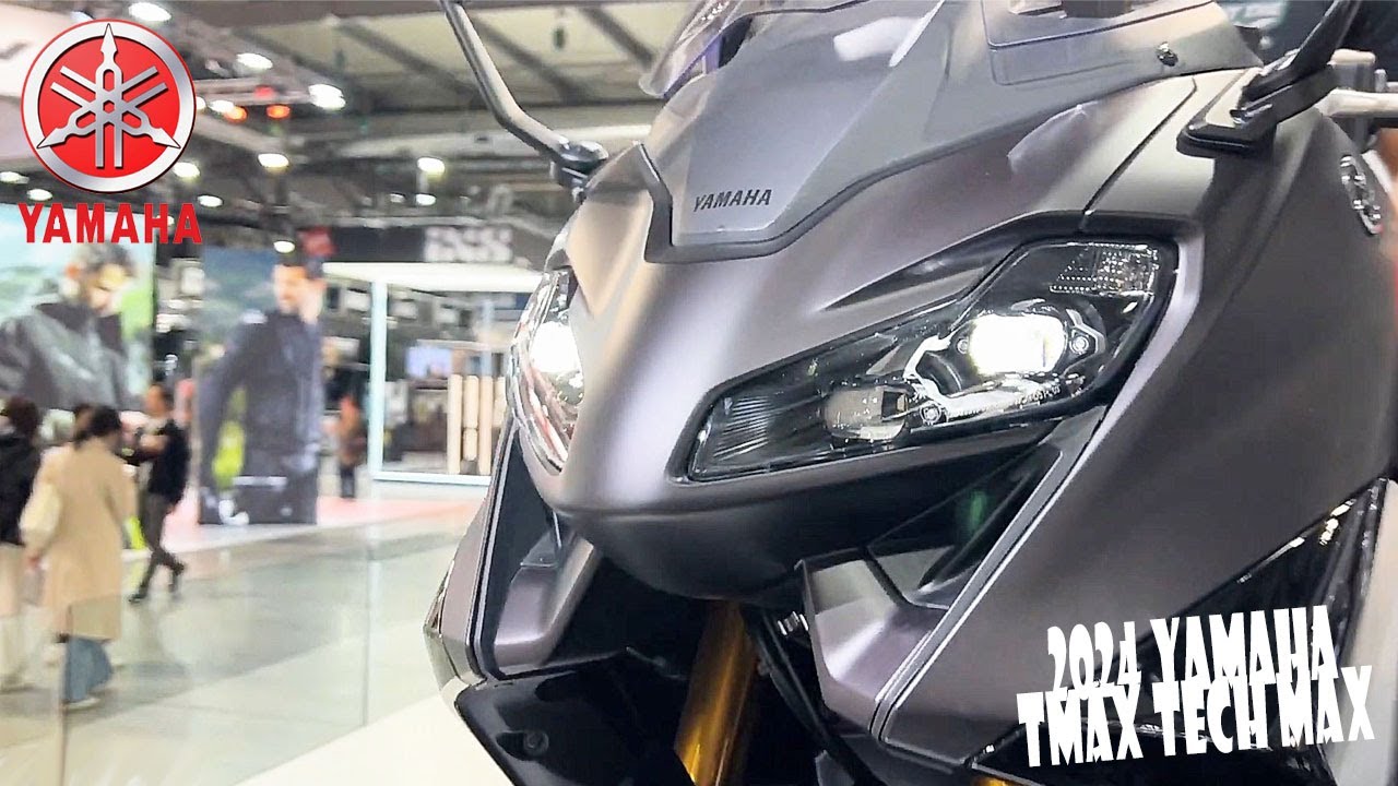 2024 Yamaha TMAX TECH MAX: The Apex of Urban Mobility - YouTube