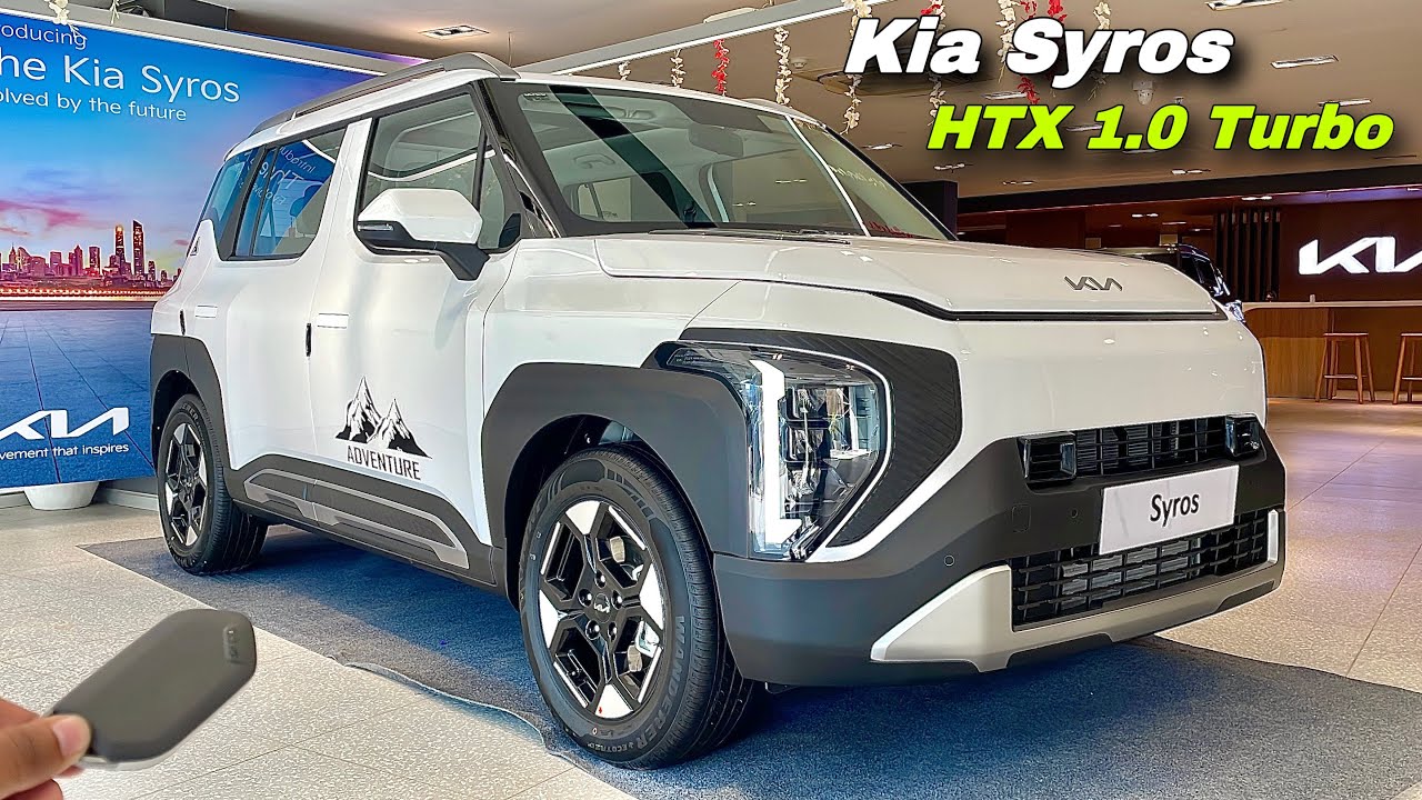 New Kia Syros HTX 1.0 Turbo 6MT 2025 ️ 2025 Kia Syros HTX !! - YouTube