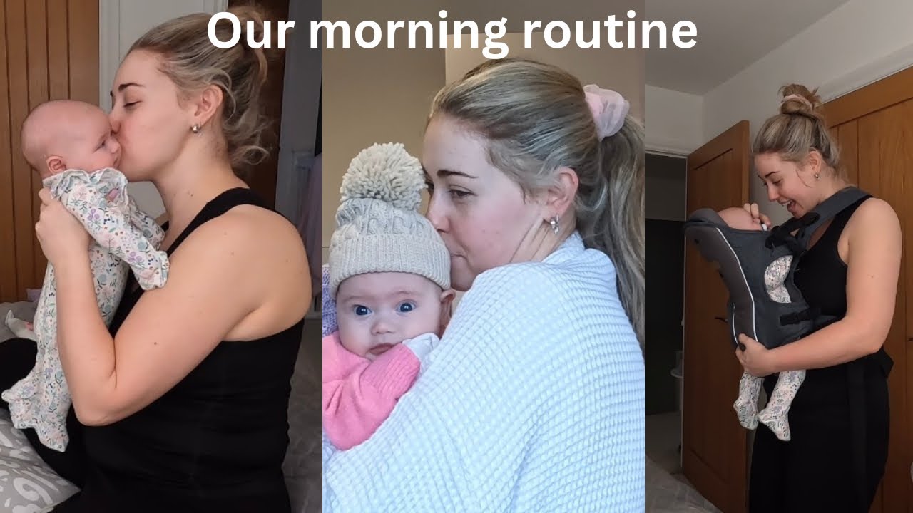 OUR MORNING ROUTINE | newborn baby - YouTube