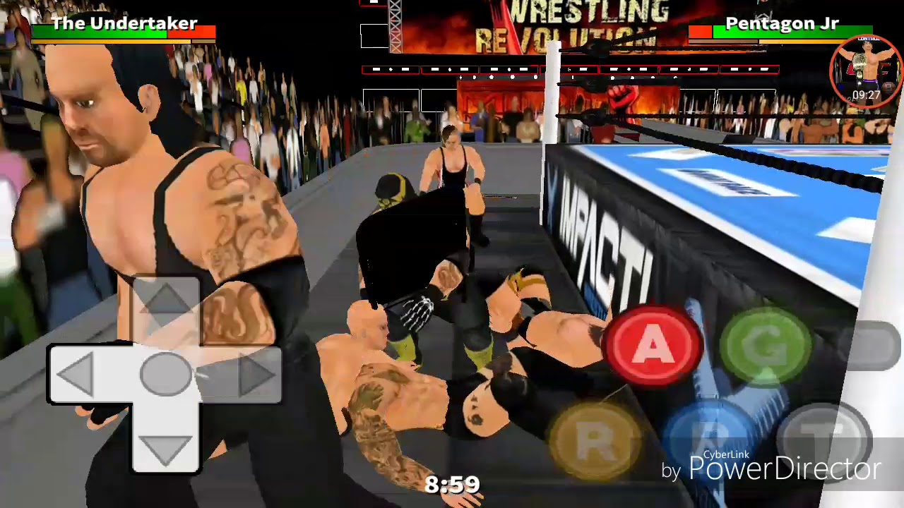 WR3D 10 MEN ELIMINATION FULL MATCH By BlackWolf Studio MOD: WR3D 2K19 ...