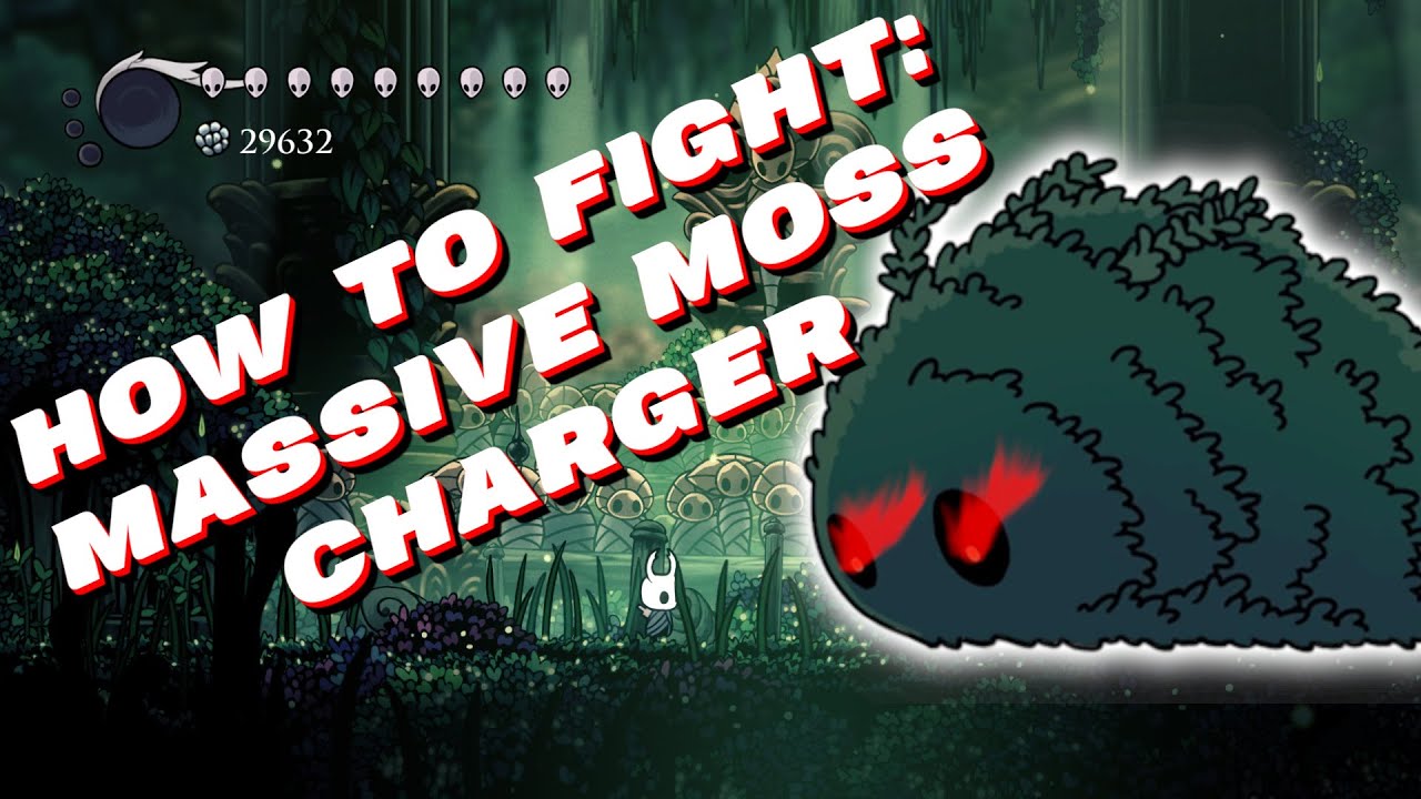 How to fight Massive Moss Charger | Hollow Knight Guide - YouTube