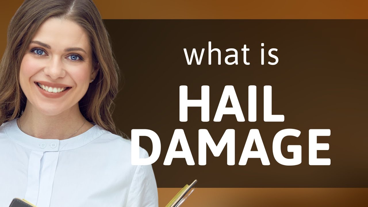 Understanding "Hail Damage": An English Language Learning Guide - YouTube