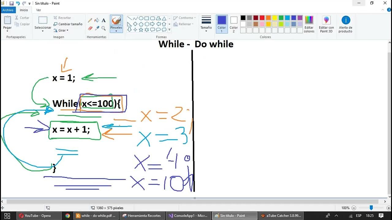 03 Estructura repetitiva While c# .NET - YouTube