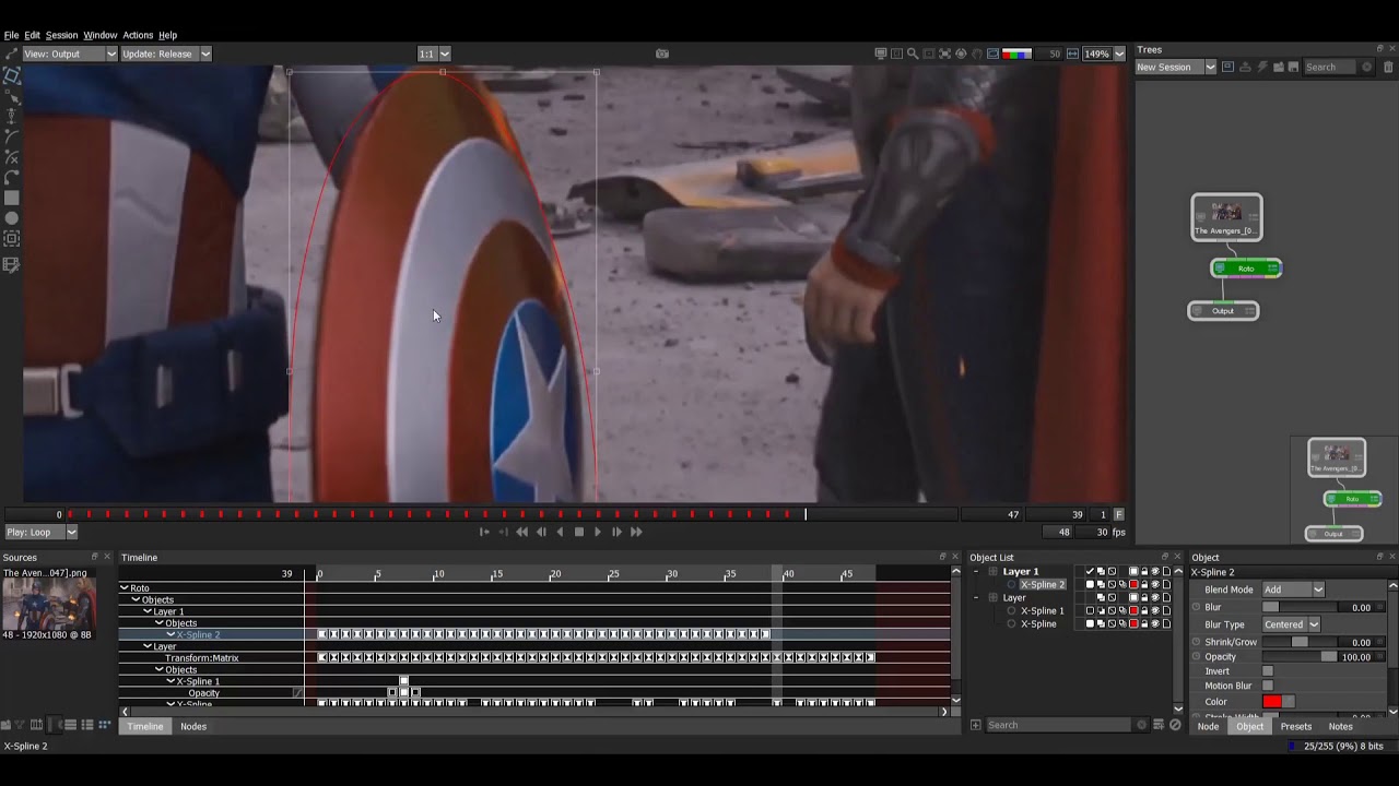 How To Make Manual Roto In Silhouette - YouTube