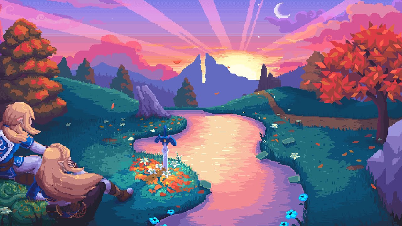 zelda and chill🍂pixel lofi mix [zelda lofi, gaming lofi] - YouTube