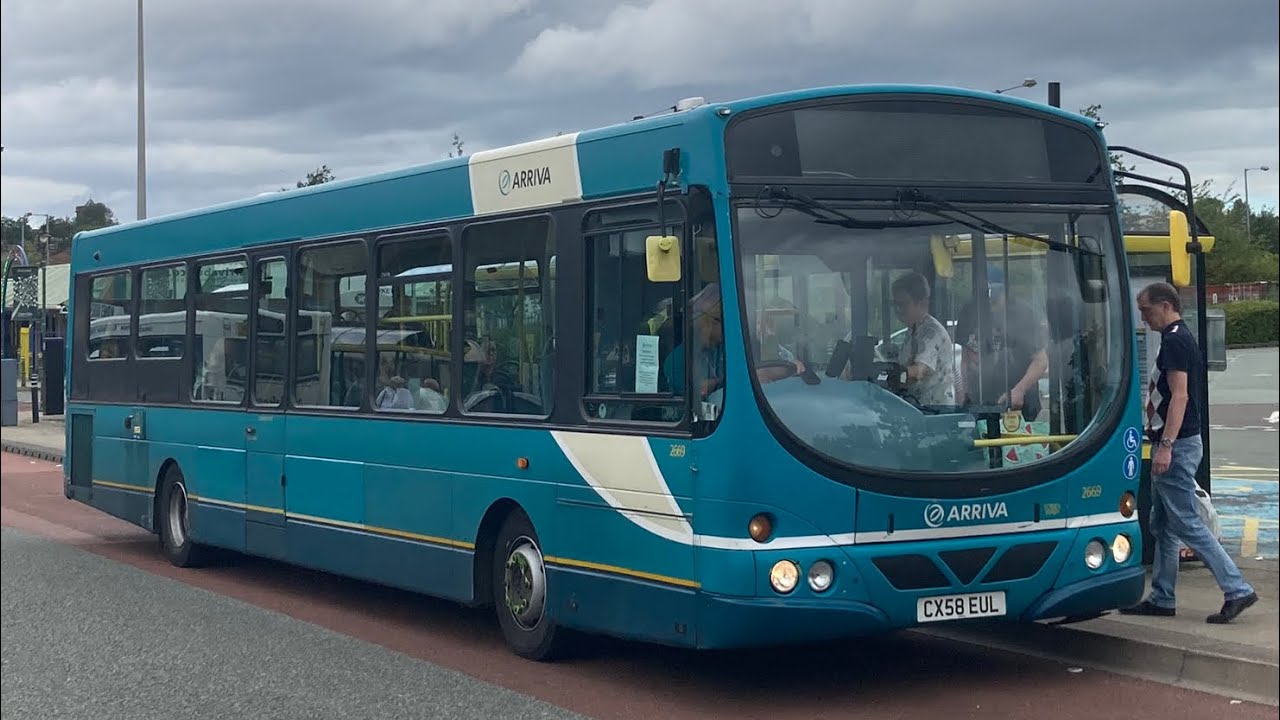 Kickdown! Arriva North West (Runcorn) - 2669 CX58 EUL - Route 110 - YouTube