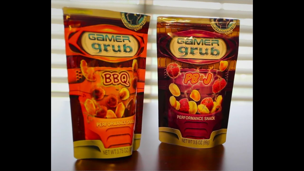 Gamer Grubs Gaming Snack Review - YouTube