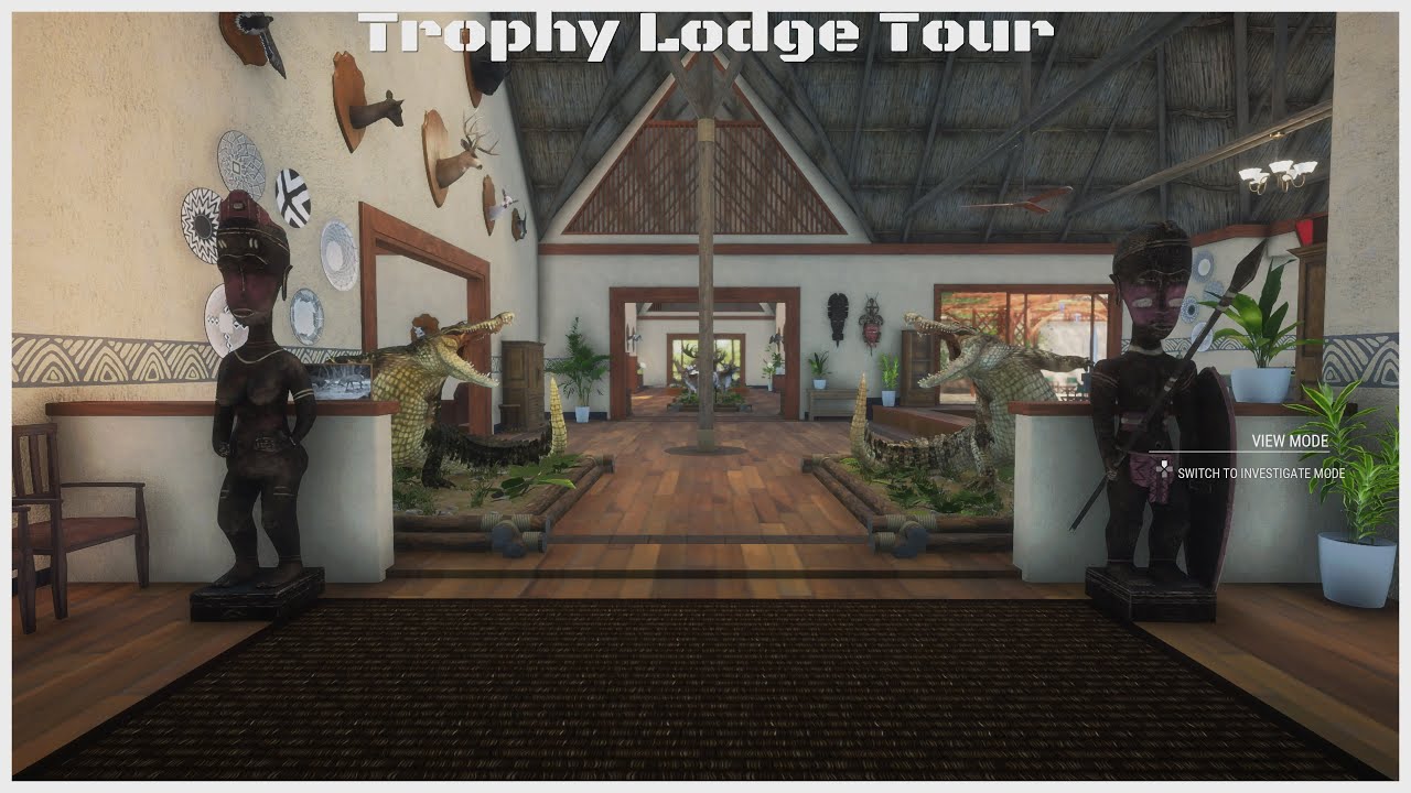 Trophy lodge tour! - YouTube