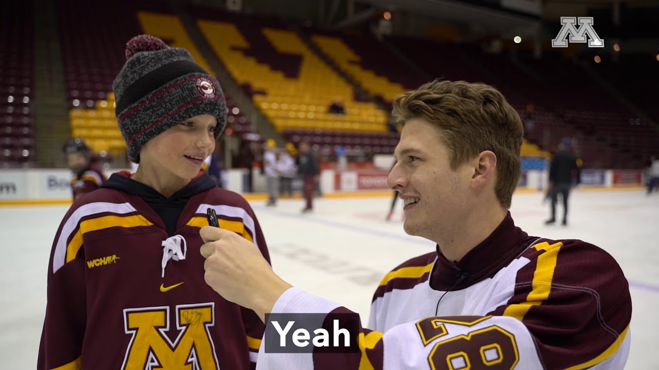 Pride On Ice: Gophers in the Community (Episode 2) - YouTube