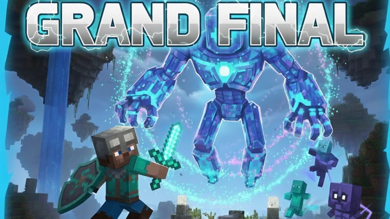 Minecraft Fight against Summoner Boss Grand Final - YouTube