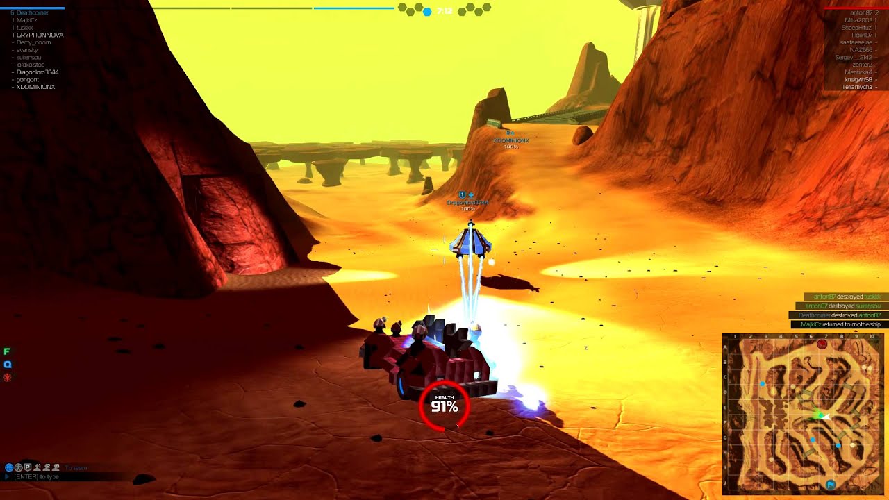 Carmageddon's Red Eagle T1 - Robocraft - YouTube