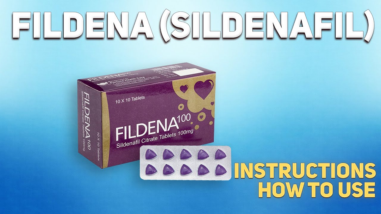 Fildena (Sildenafil Citrate) how to use: How and when to take it, Who ...