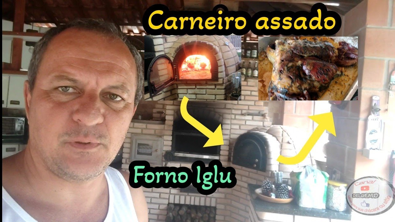 🍖Como fazer CARNEIRO ASSADO no forno IGLU, temperado com hortelã e ...