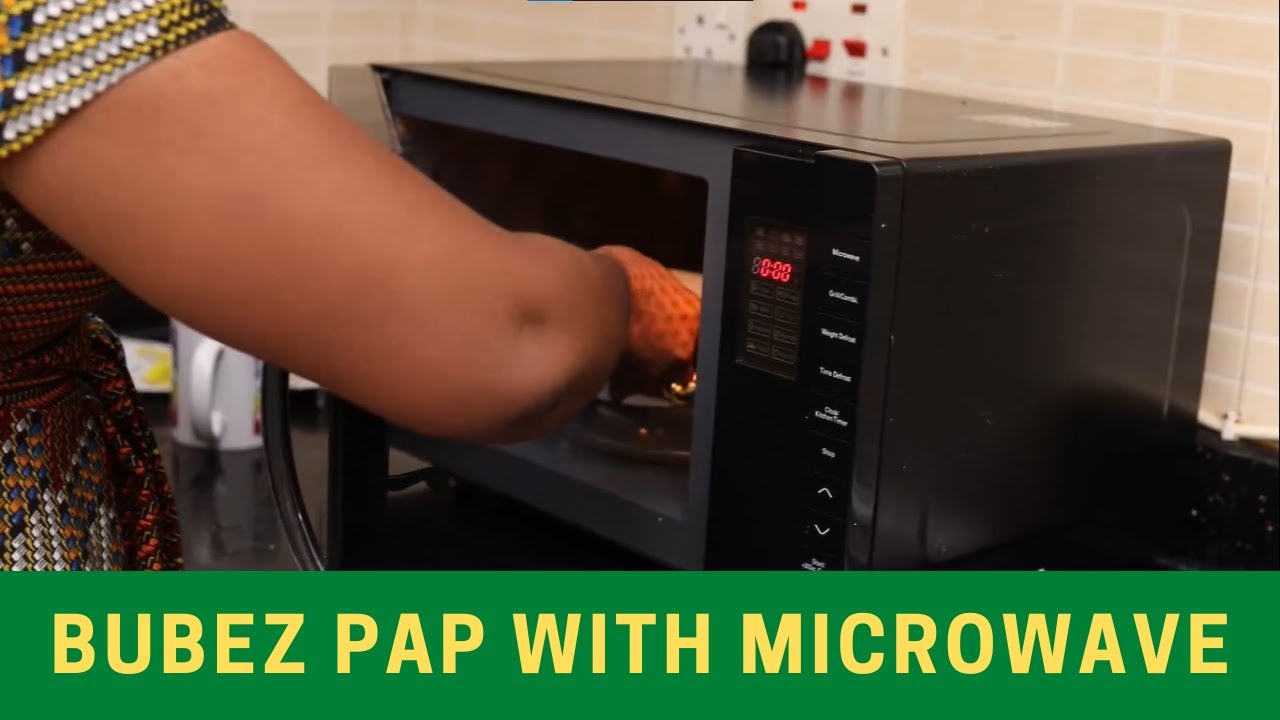 How to make: Making Bubez Pap with a microwave! - YouTube