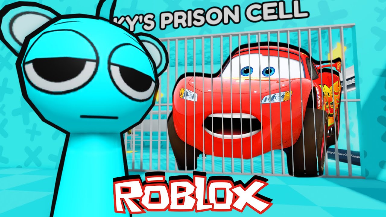 McQueen TRAPPED IN SKY SPRUNKI JAIL! The Cars ESCAPE SKY SPLANKI'S ...