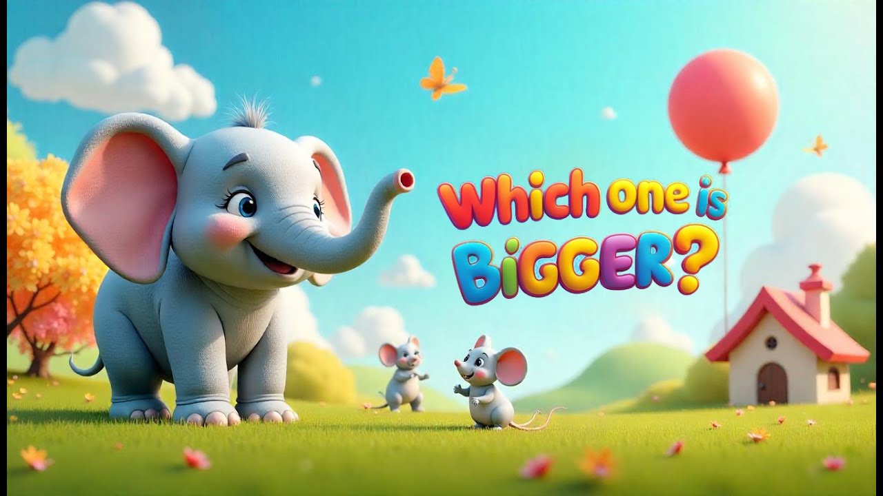 Which One is Bigger? | Fun Size Comparison for Kids | Learn Big and ...