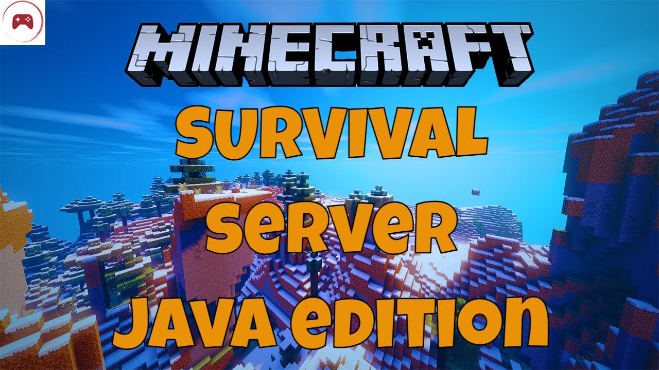 Survival Java Edition Minecraft Server - YouTube