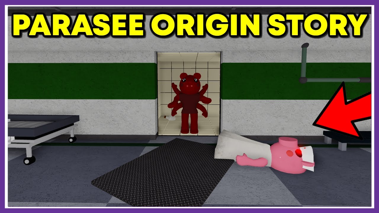 ROBLOX PIGGY PARASEE ORIGIN STORY - [SAD/PARASEE SKIN] - YouTube