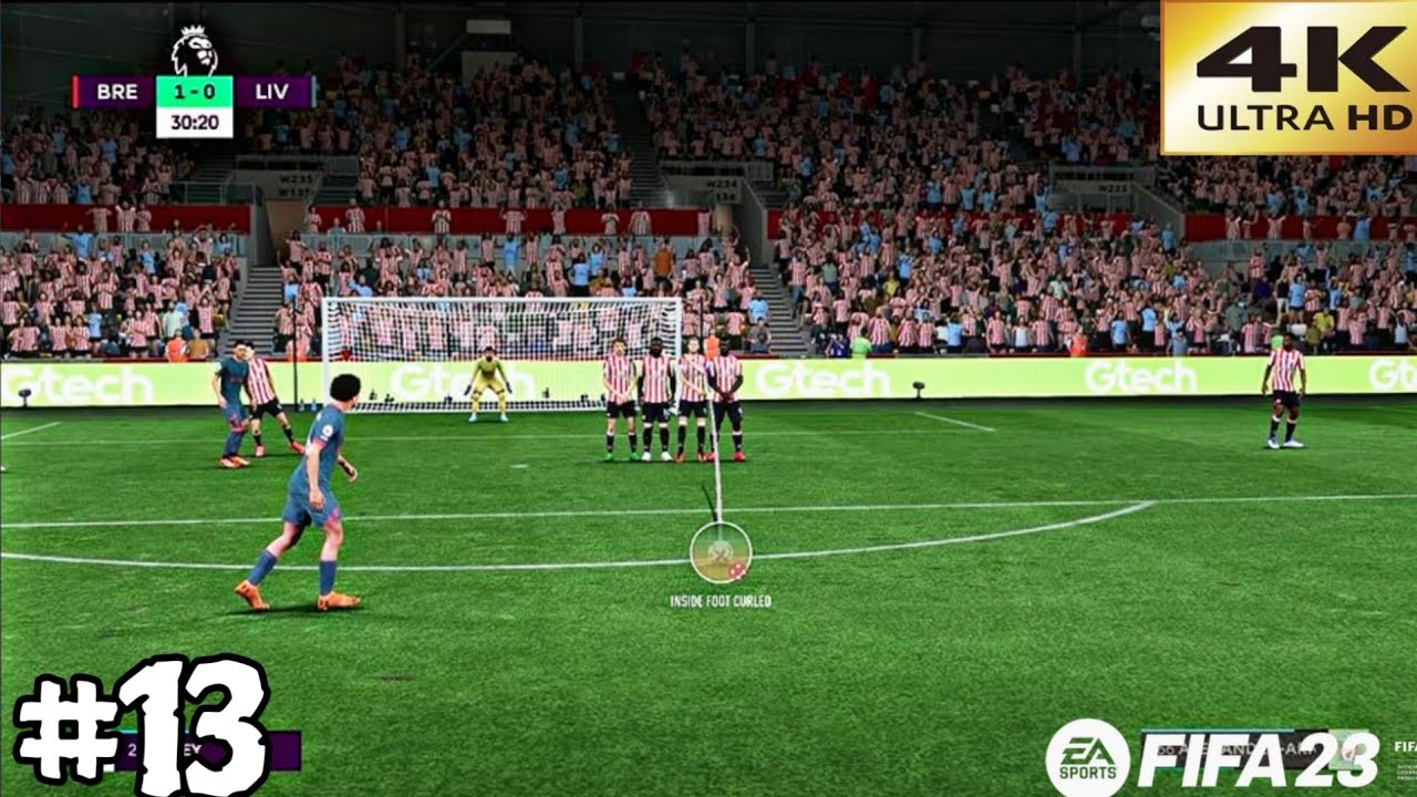 FC 23 - Premer League liverpool vs brentford Career Mode PART 13 PS5 ...