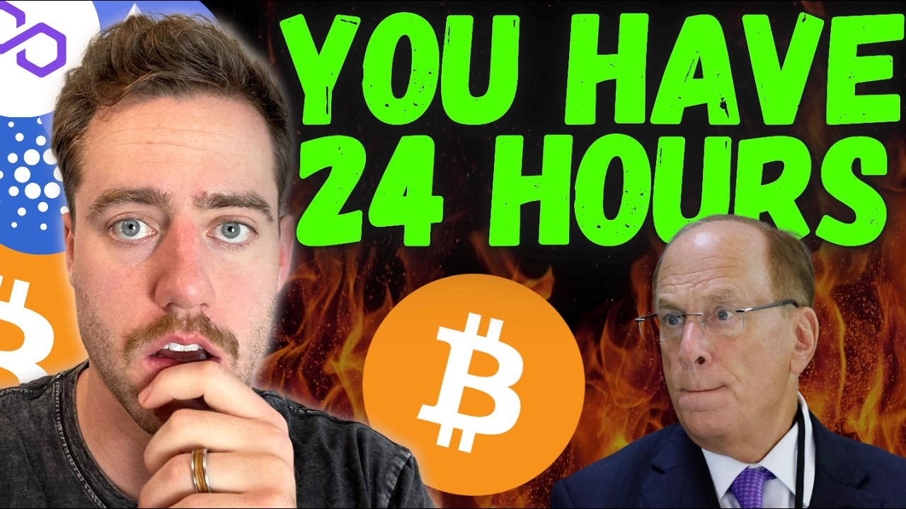 BITCOIN - BLACKROCK CONFIRMED GOD CANDLE! (YOU HAVE 24 HOURS) - YouTube