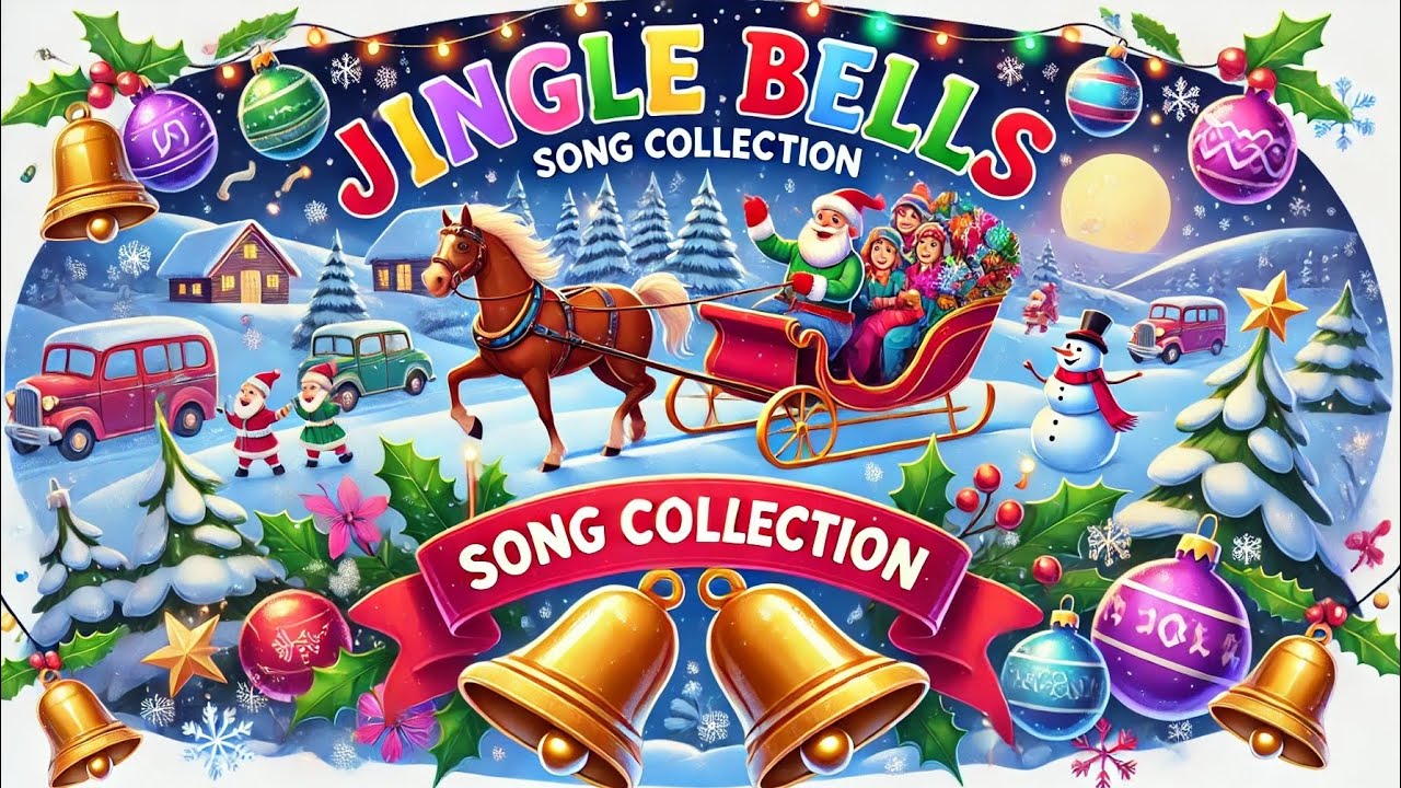 Jingle Bells, Christmas Song and Nursery rhymes| kids rhymes| christmas ...