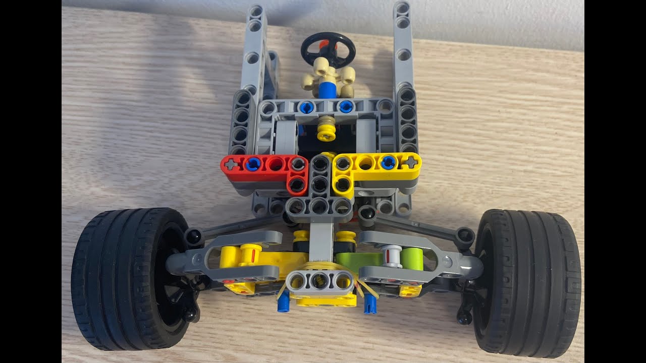 LEGO MOC | Streering + Suspesion sysytem | Front suspension - YouTube