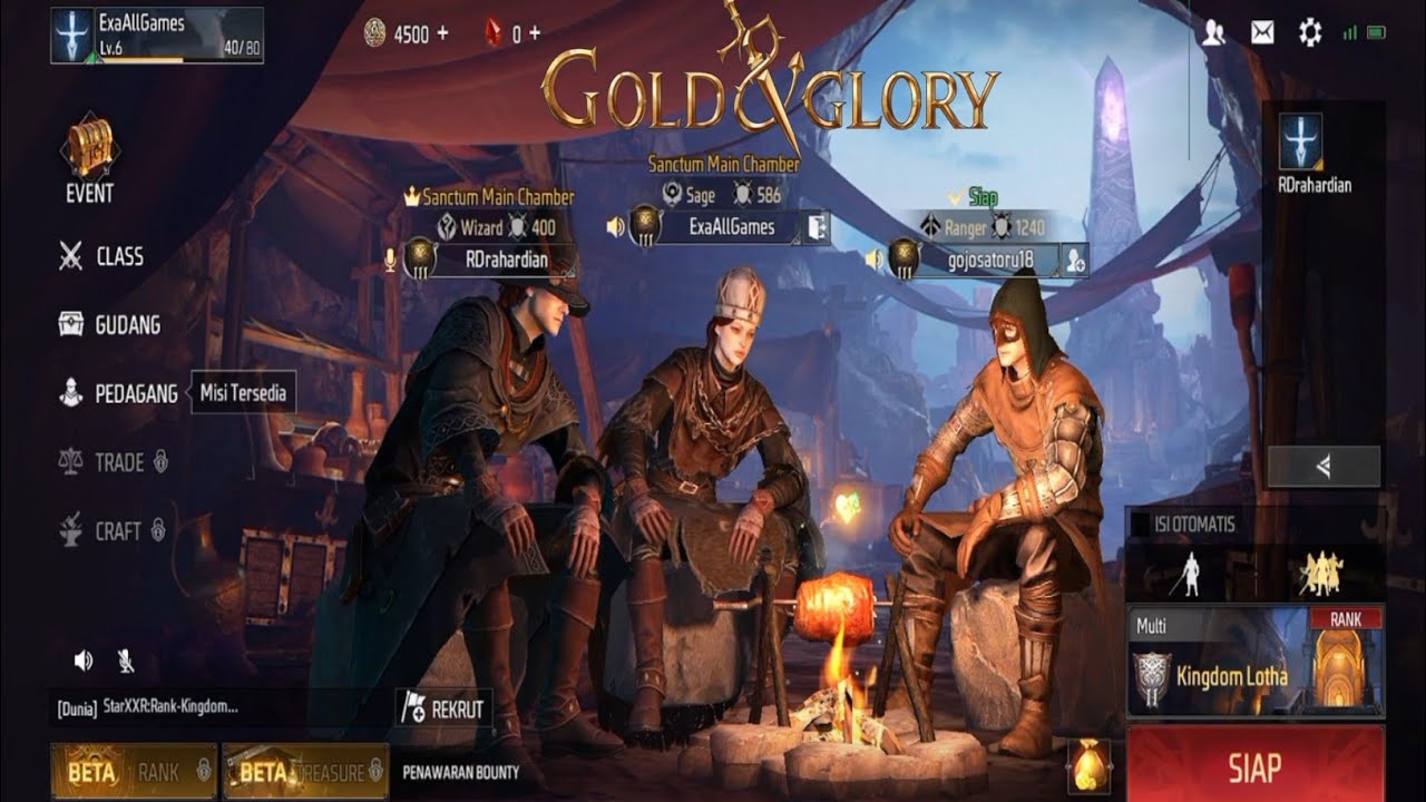 Main Game Gold And Glory RPG Games (Android) _ Gameplay Part2 - YouTube