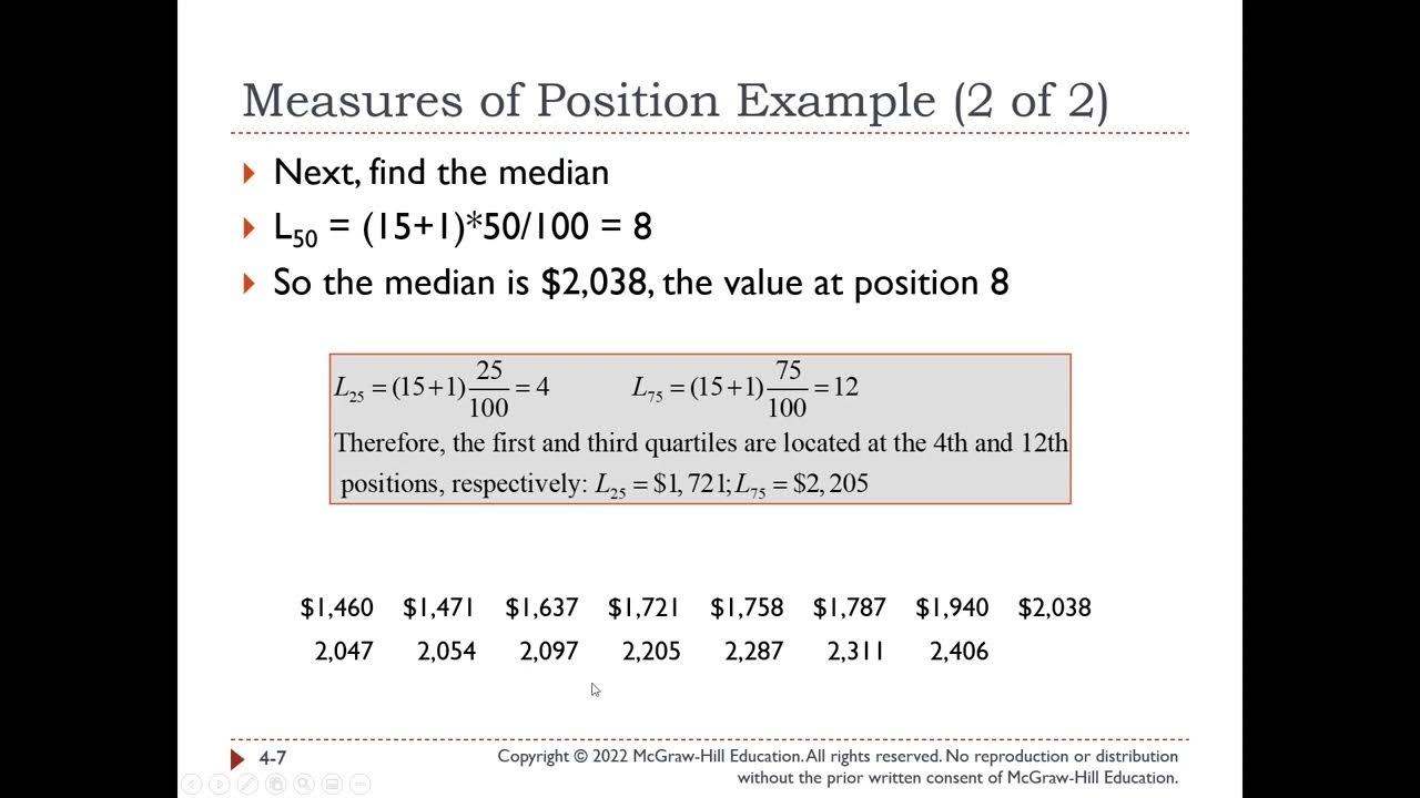 BUSI 2305 Chapter 4 - Describing Data: Displaying and Exploring Data Lecture - YouTube