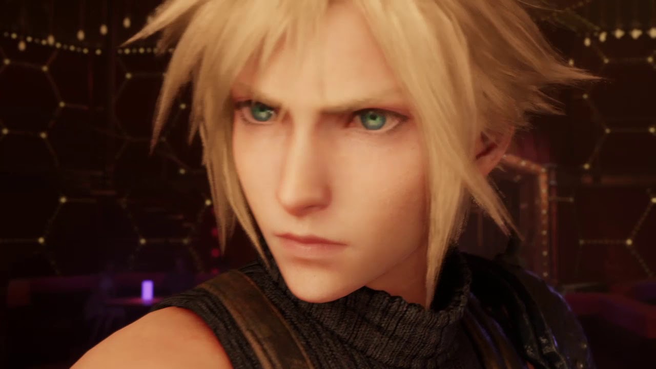 FINAL FANTASY VII REMAKE - Dance Off & Getting Dressed - YouTube
