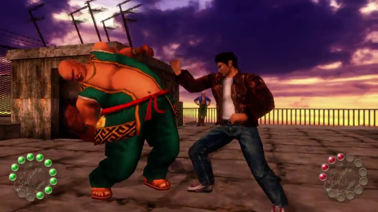 Shenmue II - Dou Niu boss battle - YouTube