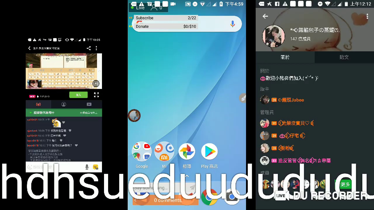 My Live stream with DU Recorder - YouTube