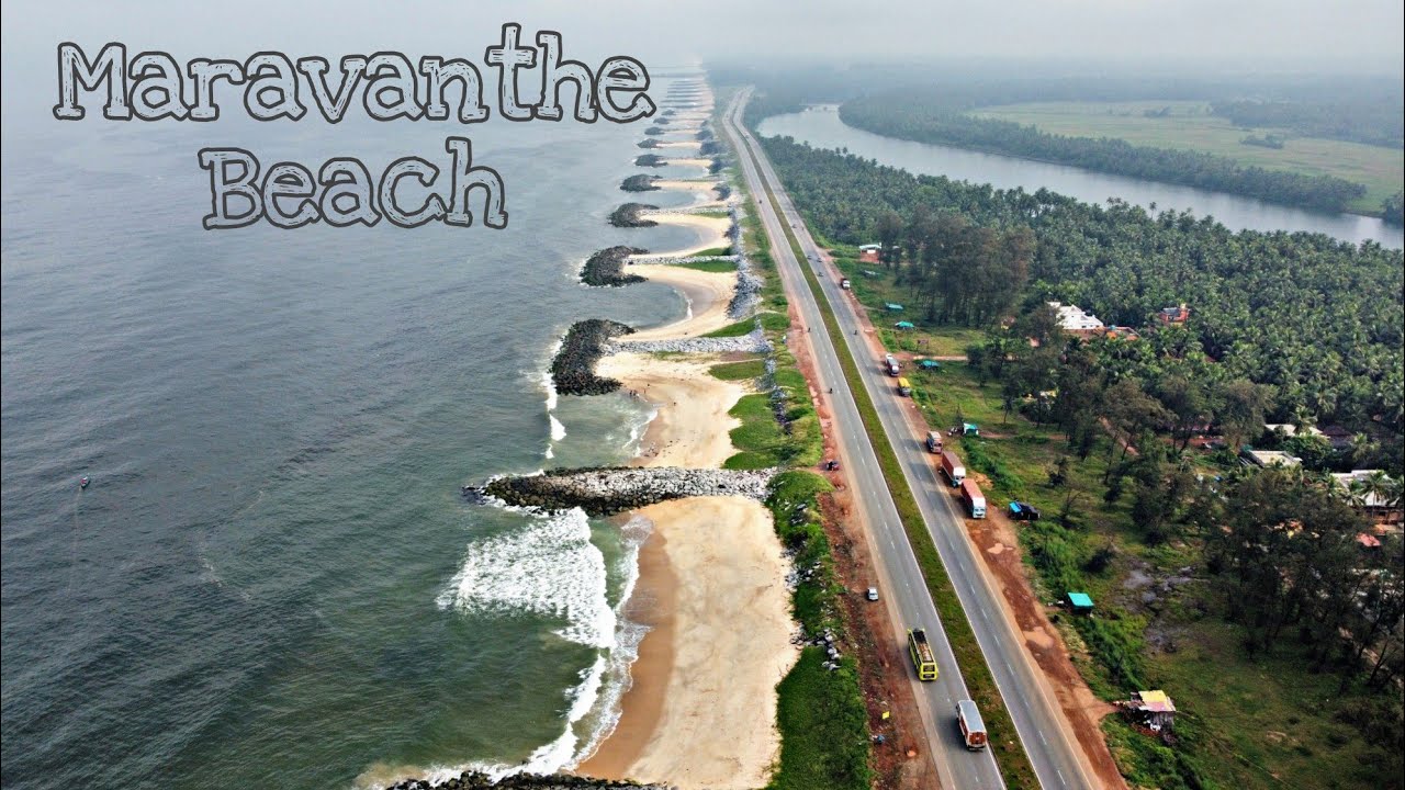 Maravanthe Beach | Karnataka - YouTube