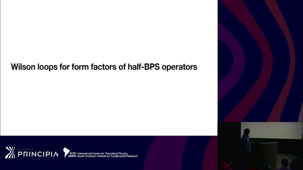 Integrability in Gauge and String Theory - Benjamin Basso: OPE and Wilson loops for form factors ...