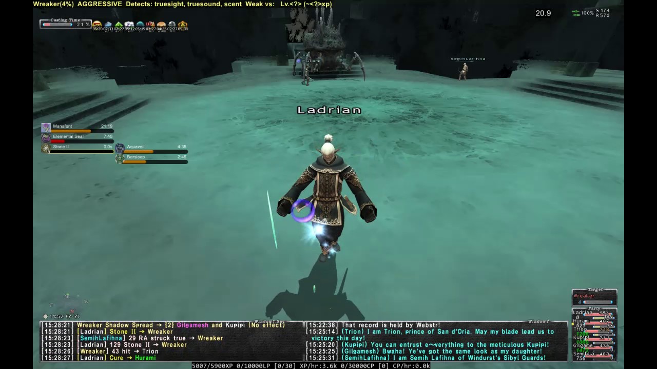 Let's Play FFXI - A New Beginning Part 14 - CoP Promyvion Holla - YouTube