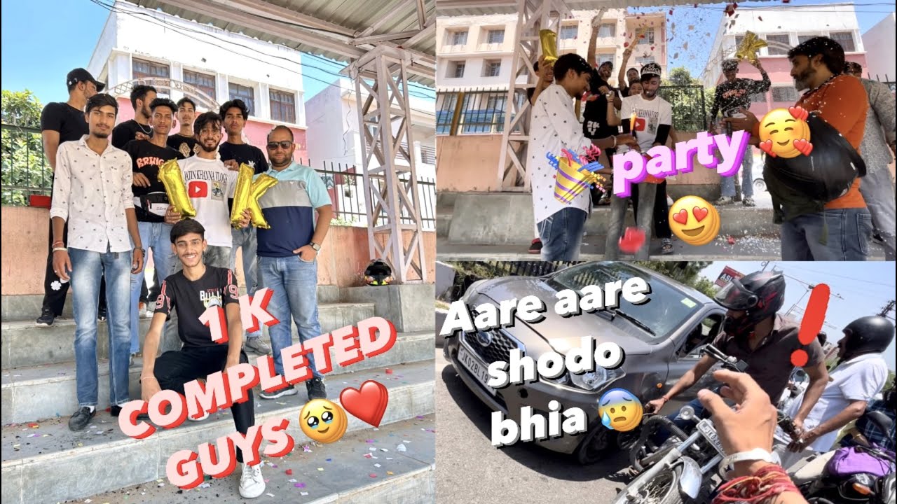 🎉1 k complete CELEBRATION 🎉🎉 ️ / THNQ SAB KO 🥺🥺🥺🥺 - YouTube