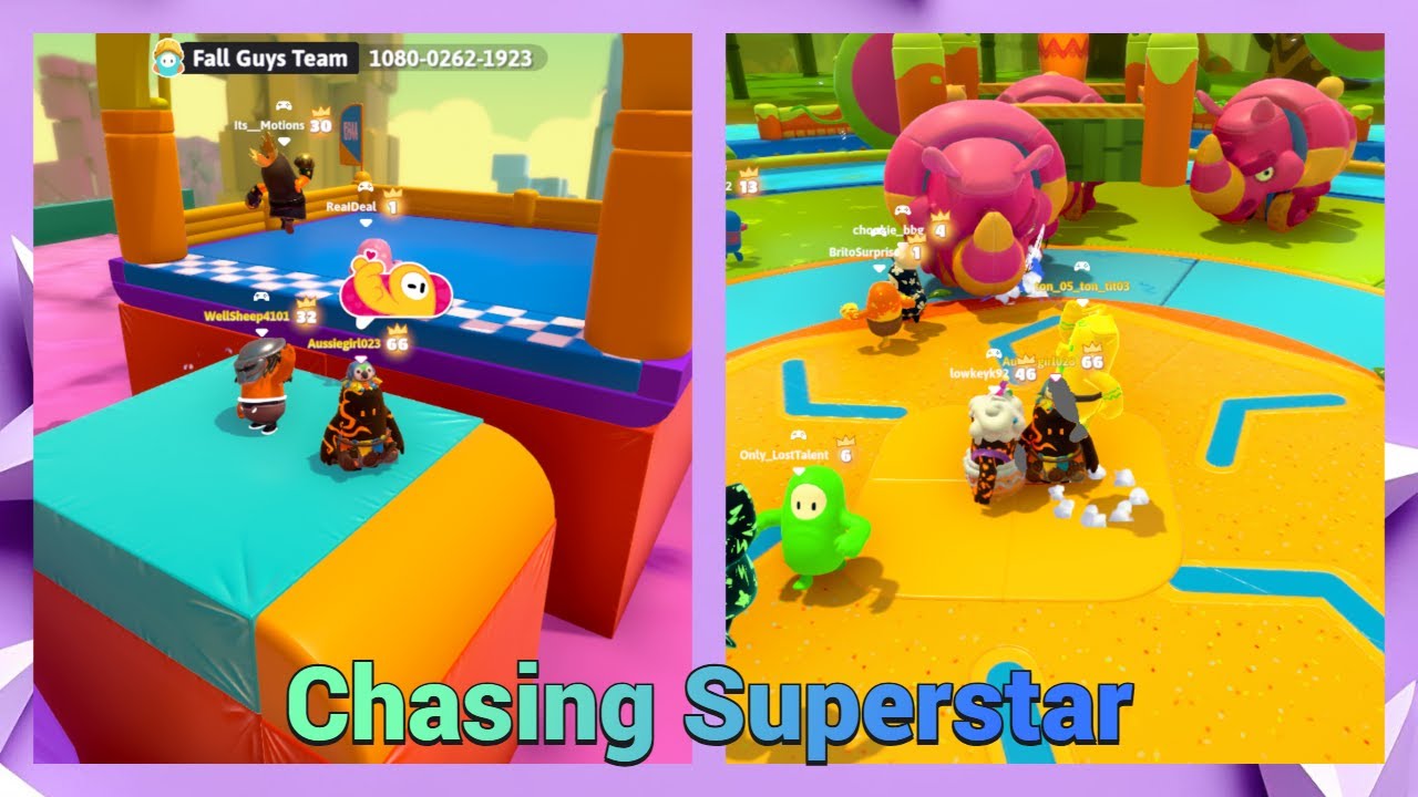 🎮👑 Fall Guys RANKED: Chasing SUPERSTAR! 🌟 Will I Make It?! (twitch ...