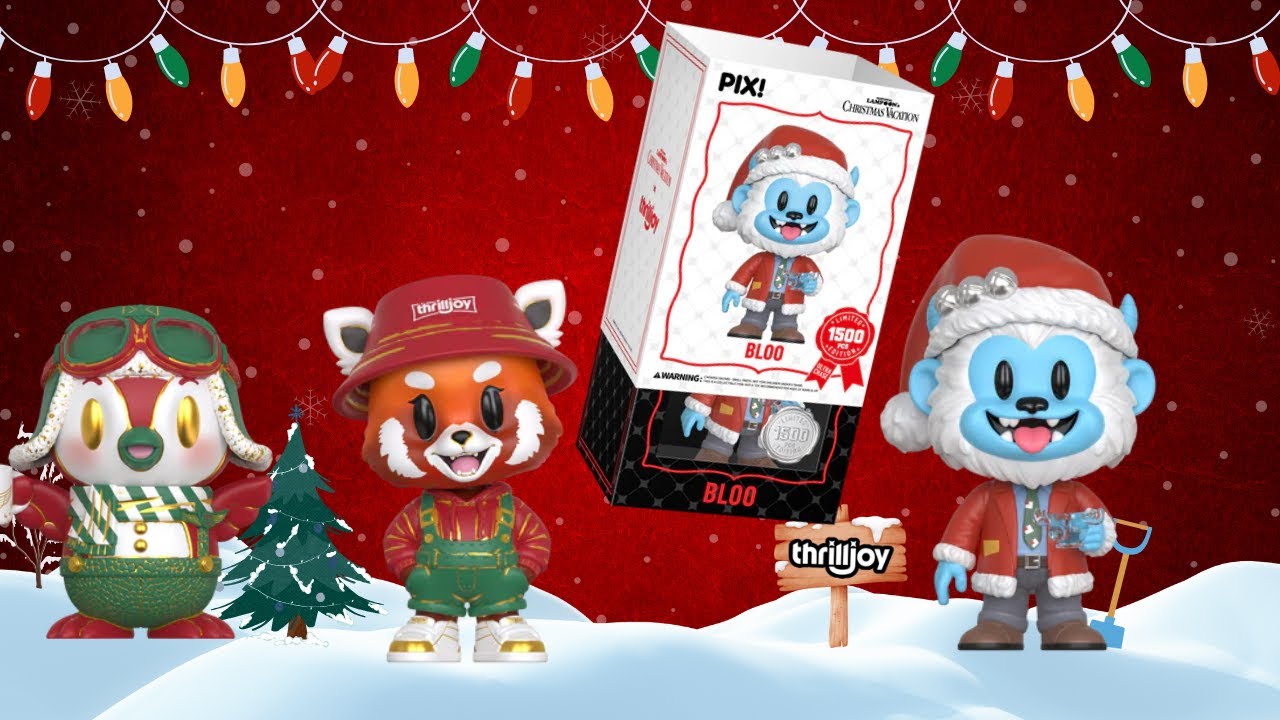 Double Chase Magic! Holiday Thrilljoy Unboxing - Bloo, Redd, Tux ...