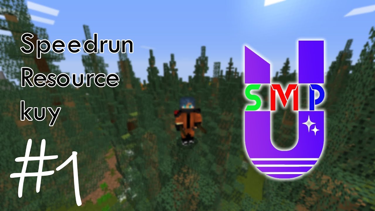 🔴【Minecraft】Speedrun Resource lesgooo | Unique SMP #1 - YouTube