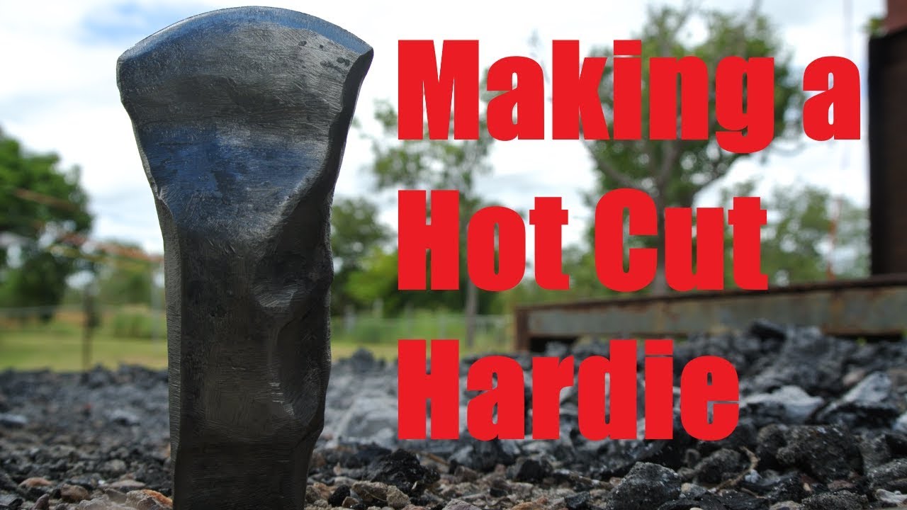 Forging a Hot Cut Hardie / Hardy Cut Off tool - YouTube