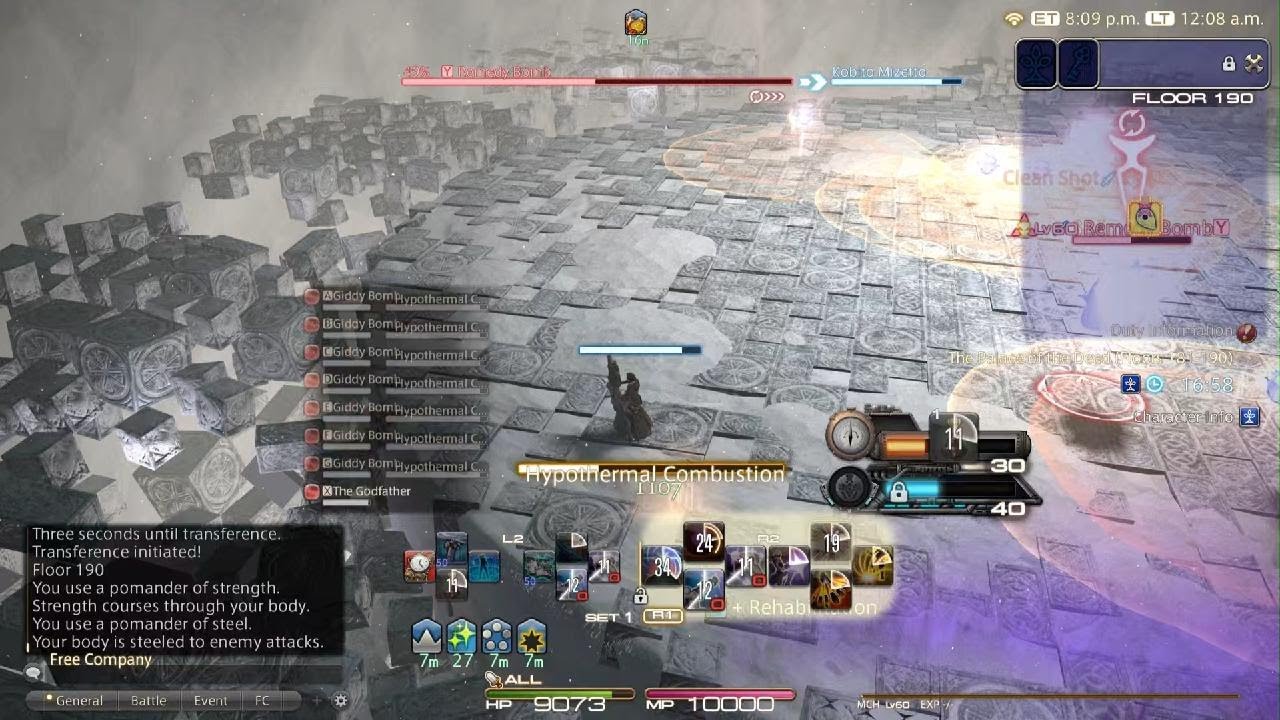 FFXIV MCH PoTD 190 Clear - YouTube