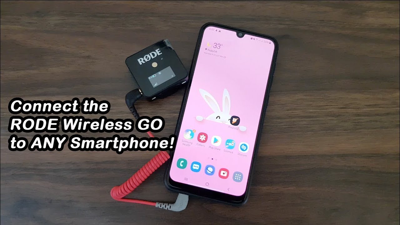 HOW CONNECT THE RODE WIRELESS GO TO ANY SMARTPHONE - INDONESIA - YouTube
