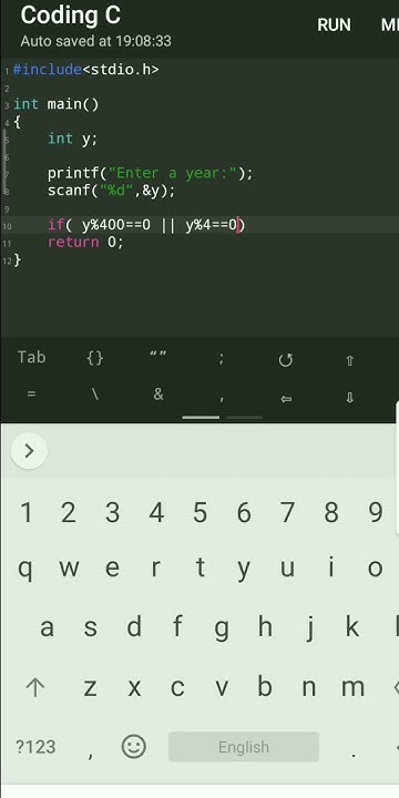Simple Program To Check A Leap Year What Is Leap Year अधिवर्ष Coding Shorts Leapyear