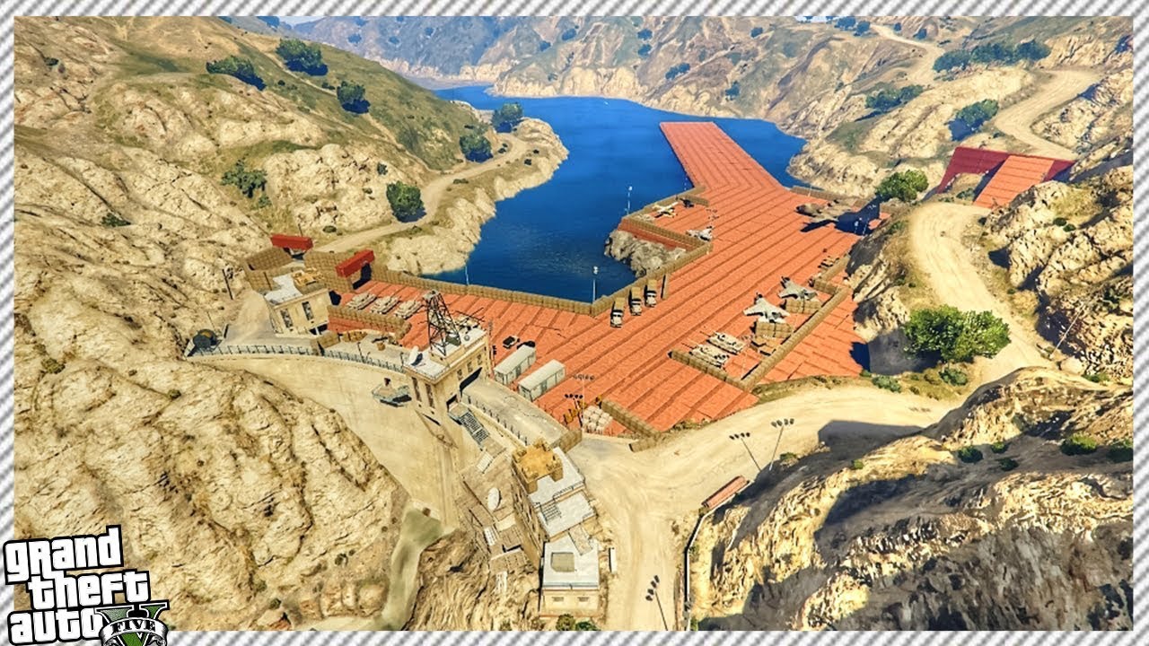 SNEAKING IN TO HUGE DAM MILITARY BASE - YouTube