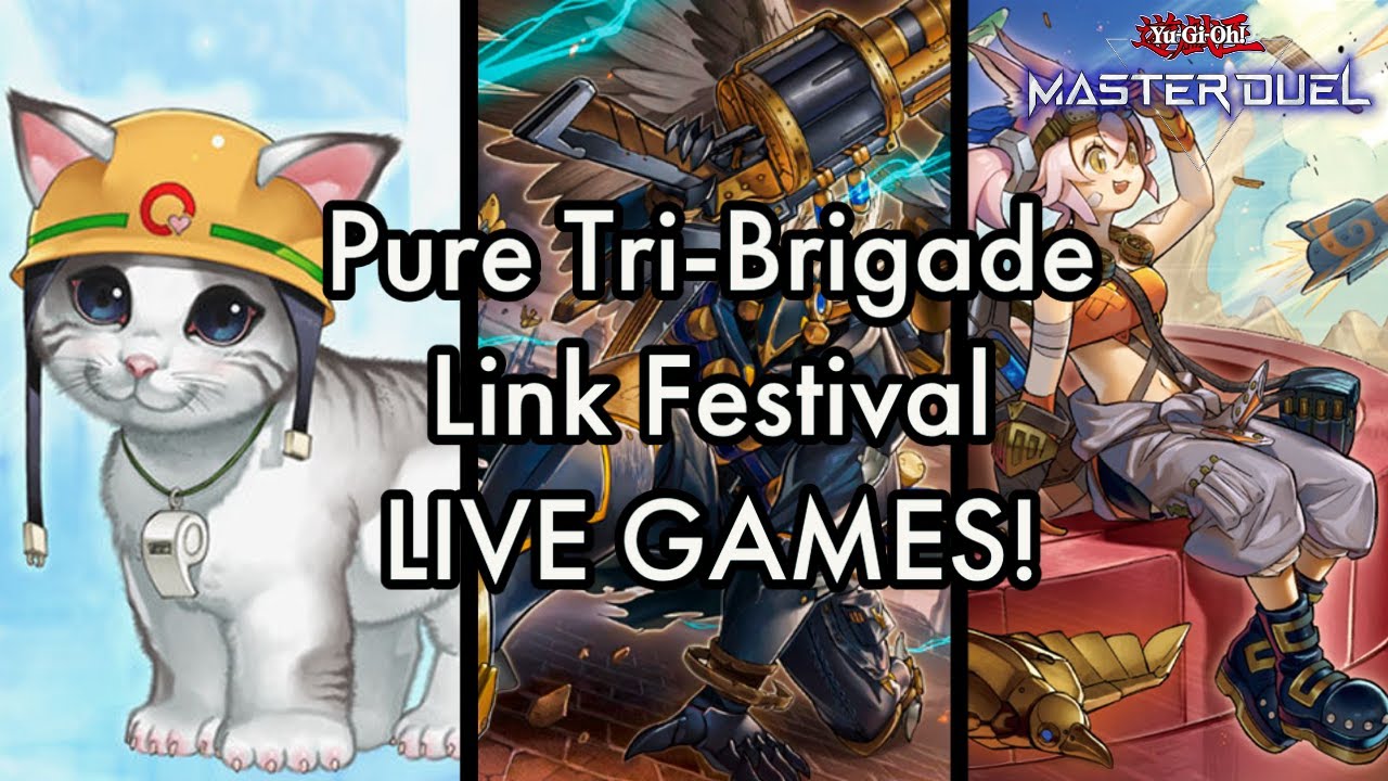 We FINALLY Crafted THE CAT! Tri-Brigade Link Festival Live Games - YouTube