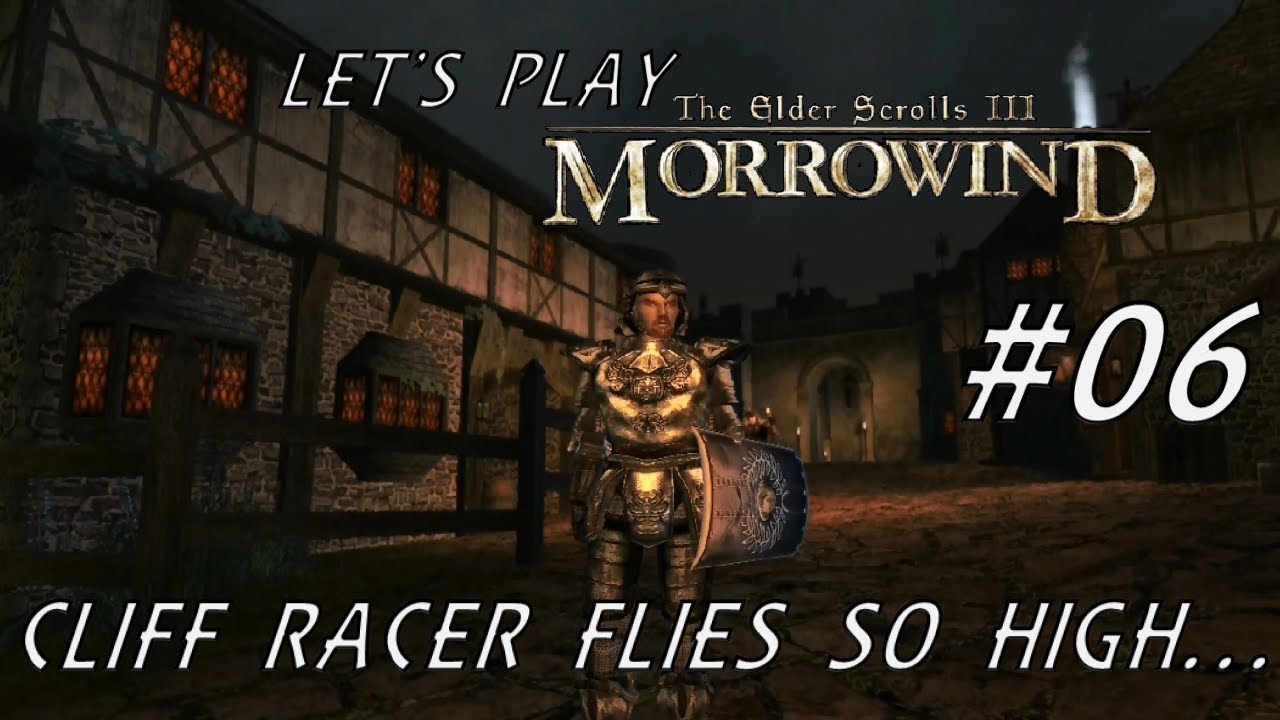 Let's Play Morrowind (Overhaul 3.0) - Imperial Spellsword - #06 - Cliff ...