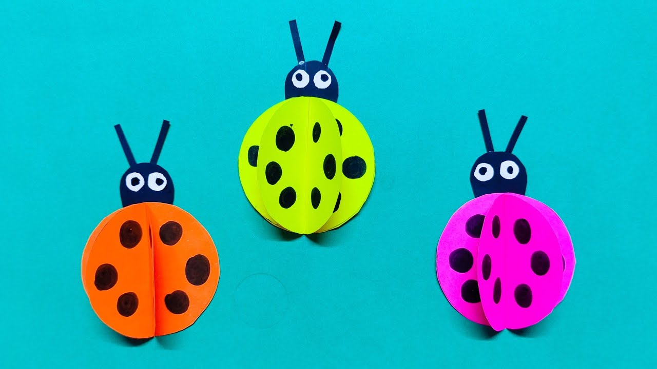 summer craft,easy summer craft,easy craft,lady bug, ladybird, ladybug ...