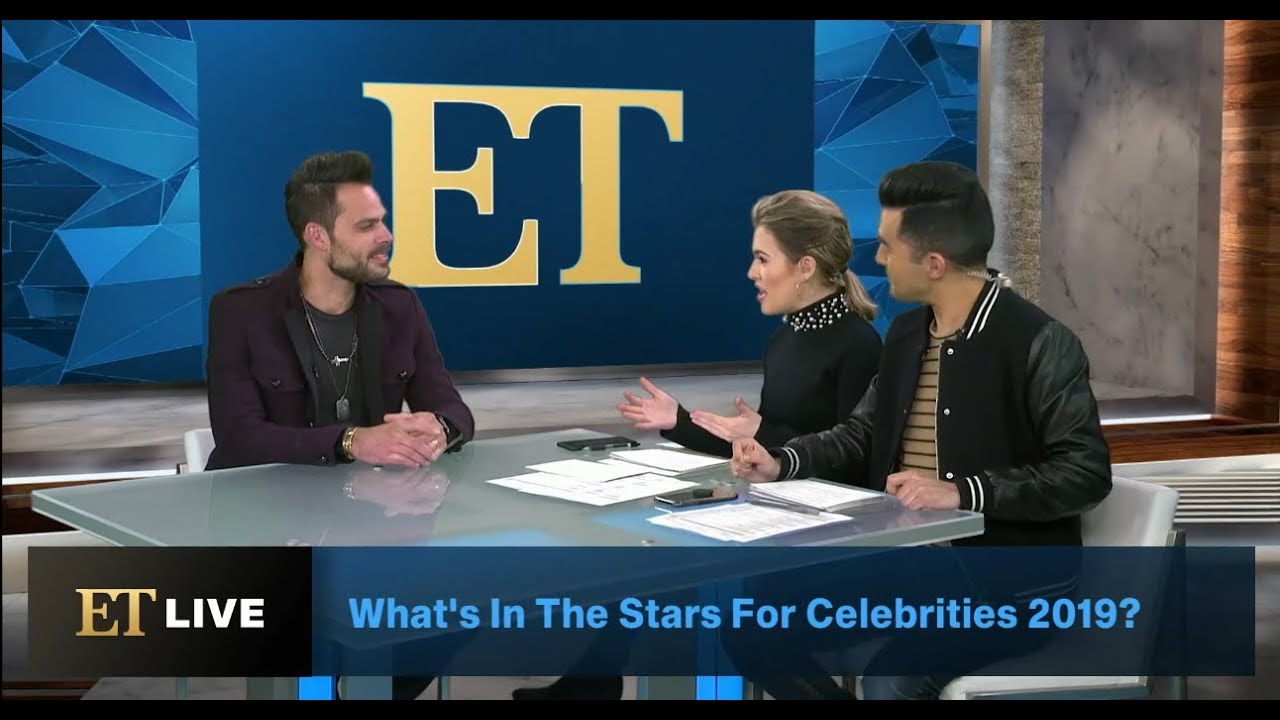 Entertainment Tonight LIVE: 2019 Celebrity Love/Career Horoscopes ...