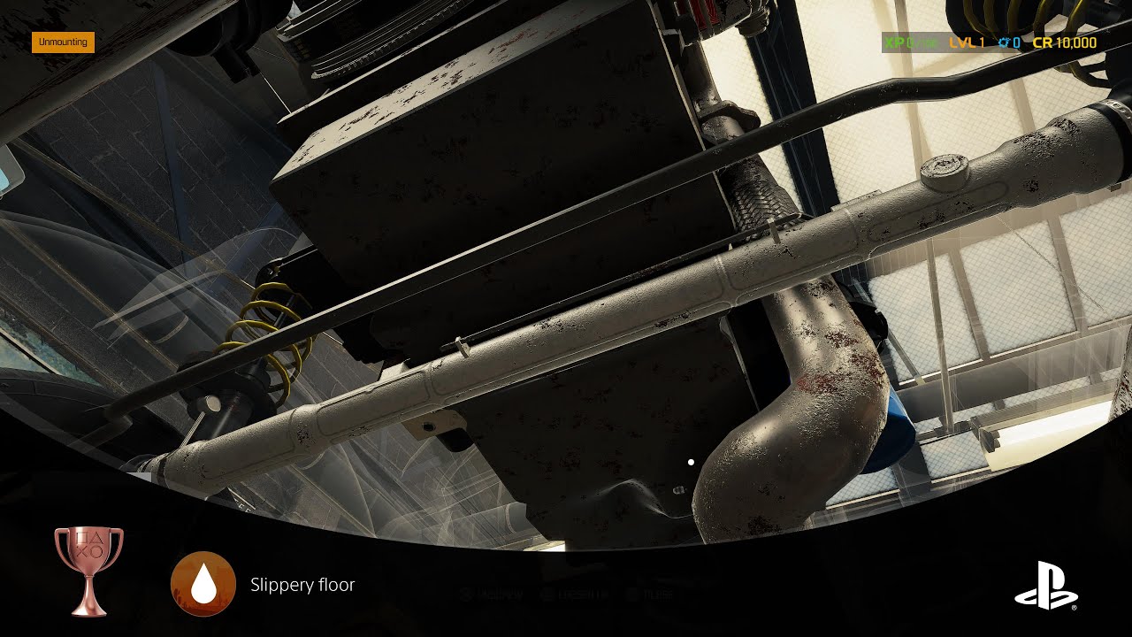 Slippery Floor (Trophy) - Car Mechanic Simulator 2021 (PS5) - YouTube