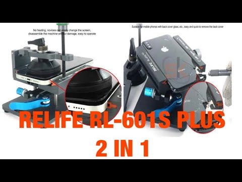 Relife RL-601s & RL-601s Plus 2in1 with Display Opener - YouTube