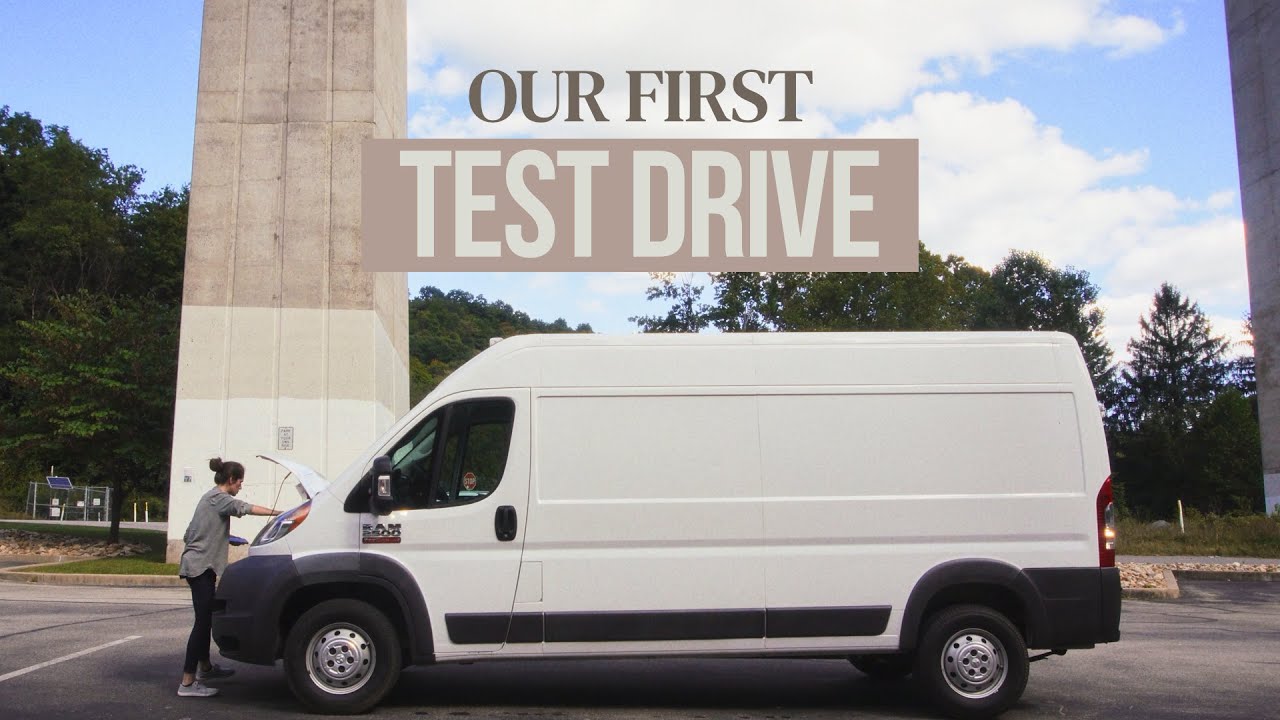 Our first time test driving a cargo van! - YouTube